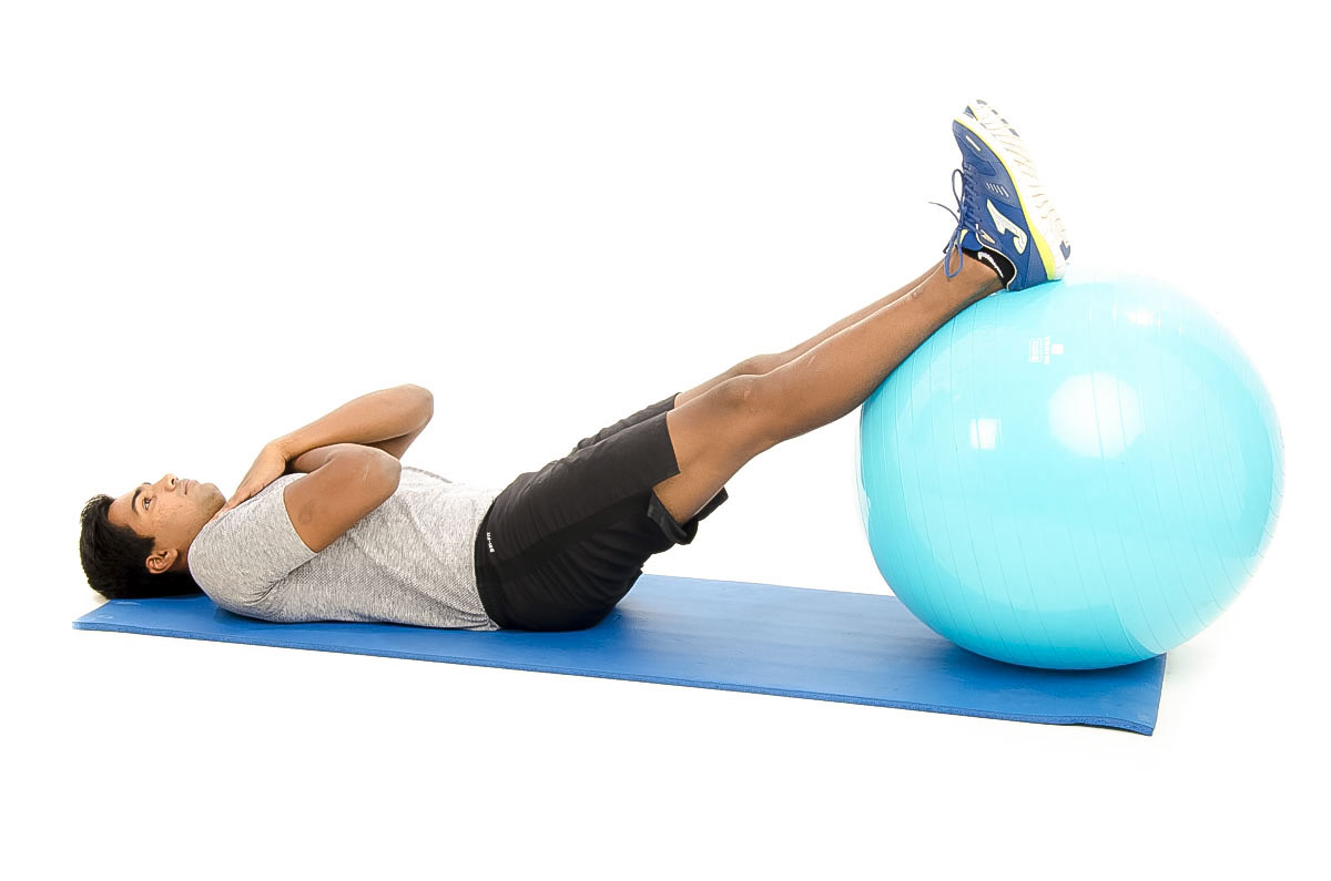 Advance Bridge on Gym Ball - Vissco Healthcare Private Limited.