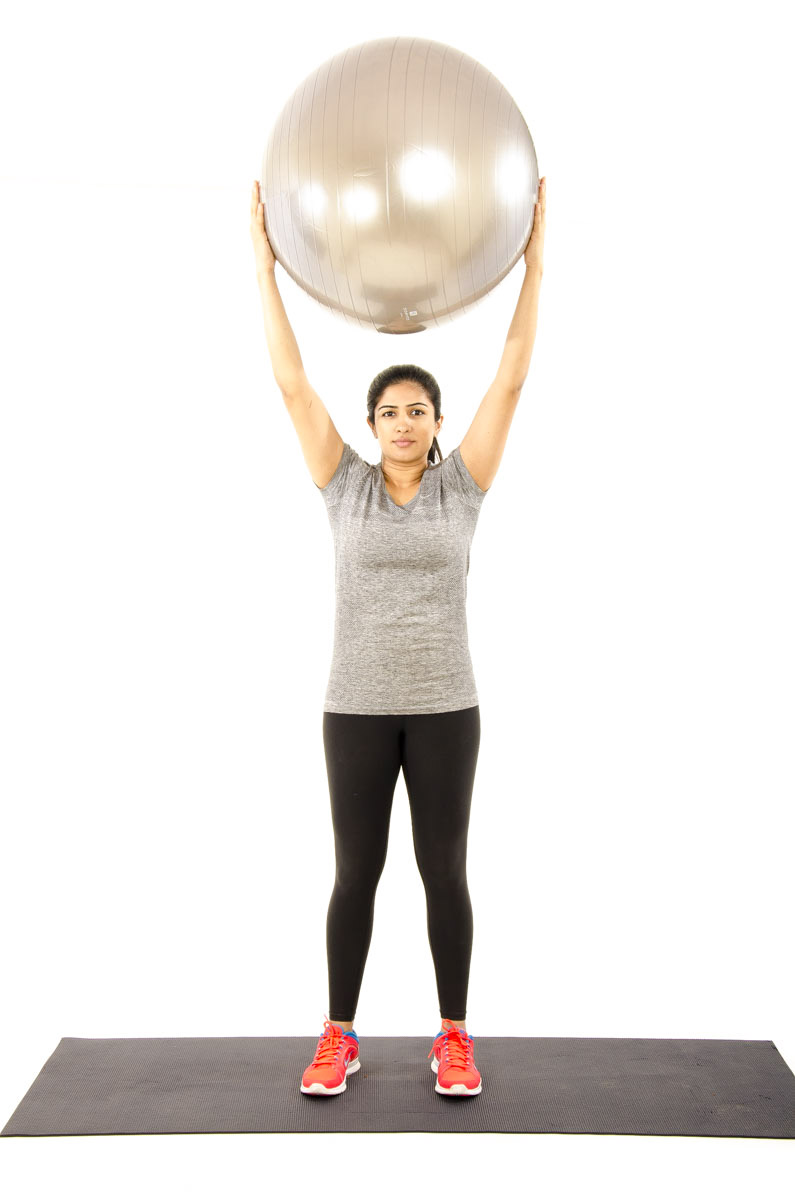 Around The World With Gym Ball Over Head - Vissco Healthcare Private ...