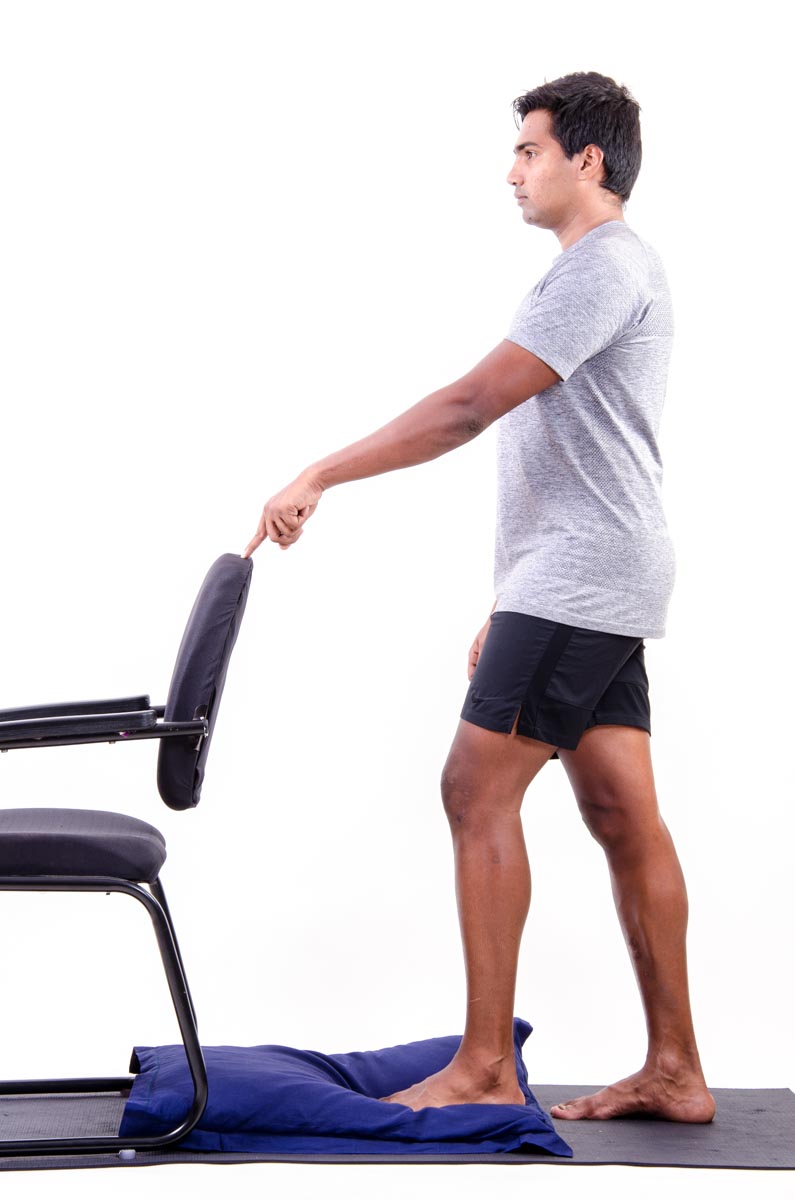 Tandem Stand on 1 Pillow - Vissco Healthcare Private Limited.