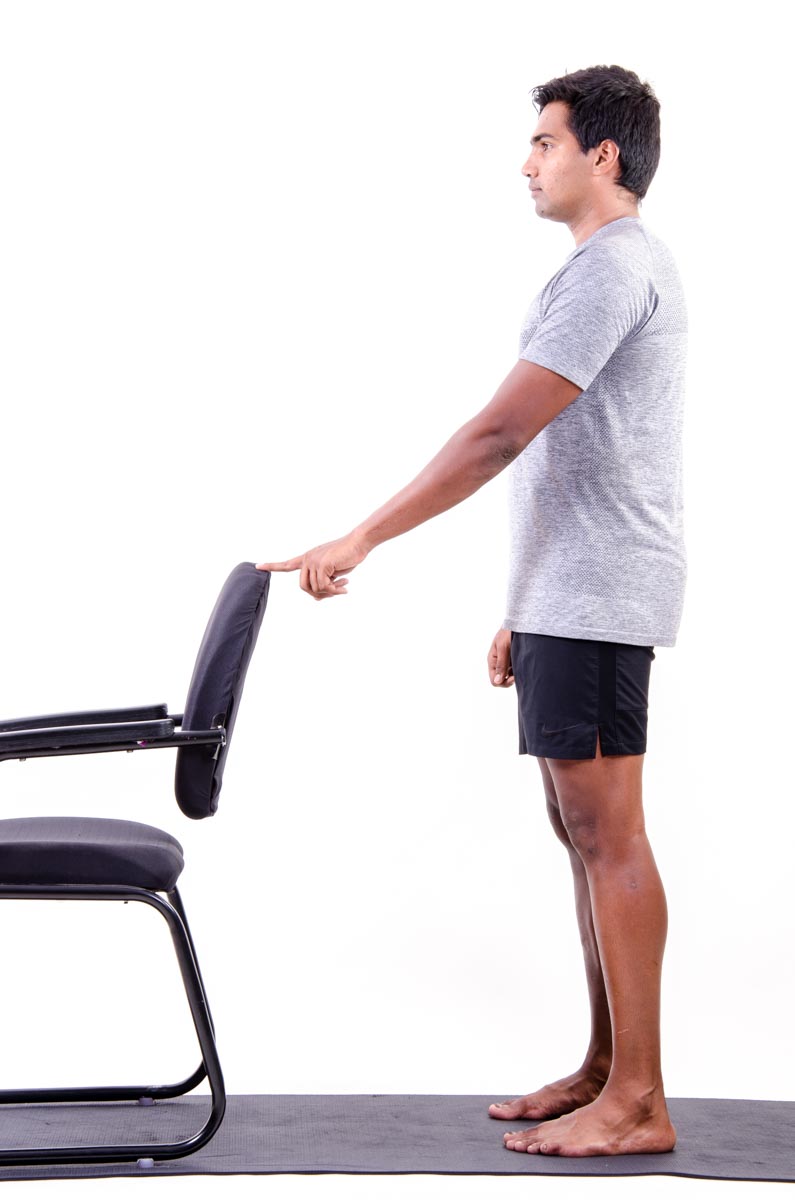 Tandem Stand with Head Up-Down - Vissco Healthcare Private Limited.