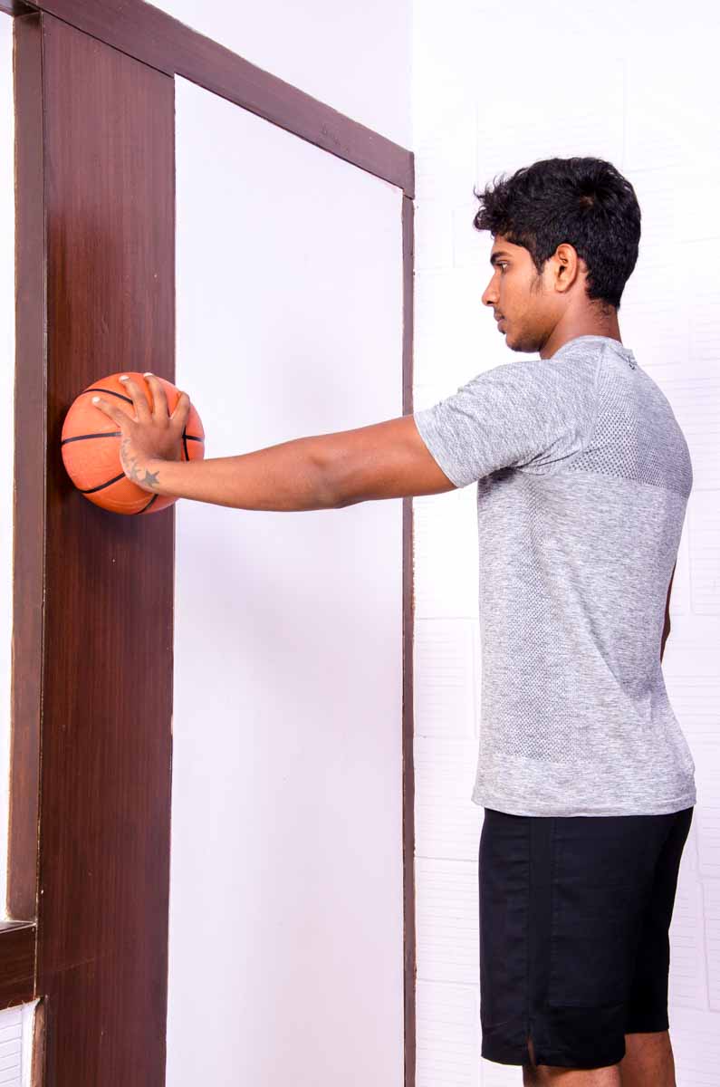 Ball Circles on Wall in Flexion - Vissco Healthcare Private Limited.