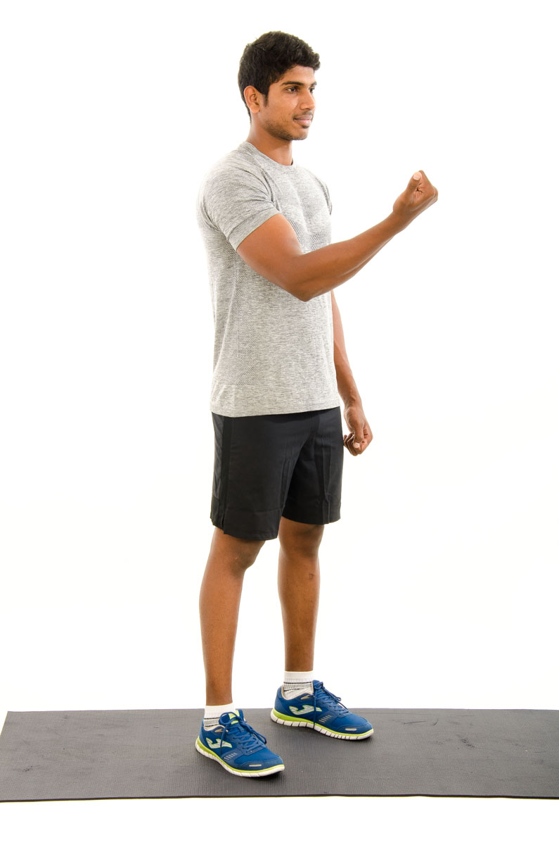 Modified Arm Front-Raise Isometric - Vissco Healthcare Private Limited.