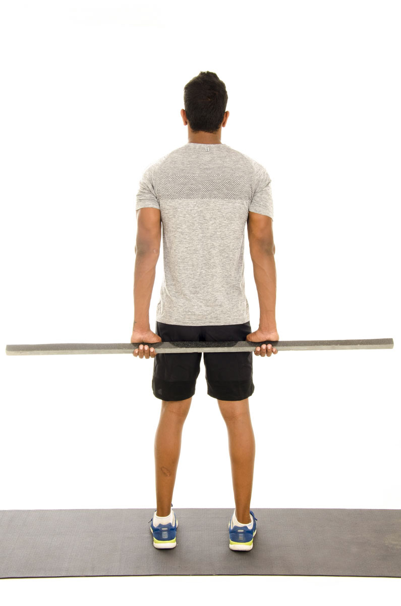 Low Back Reach with Cane - Vissco Healthcare Private Limited.