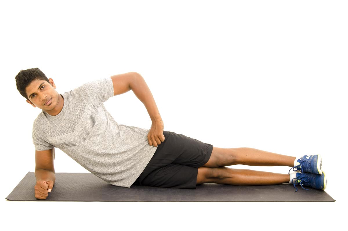 Side Plank On Knees